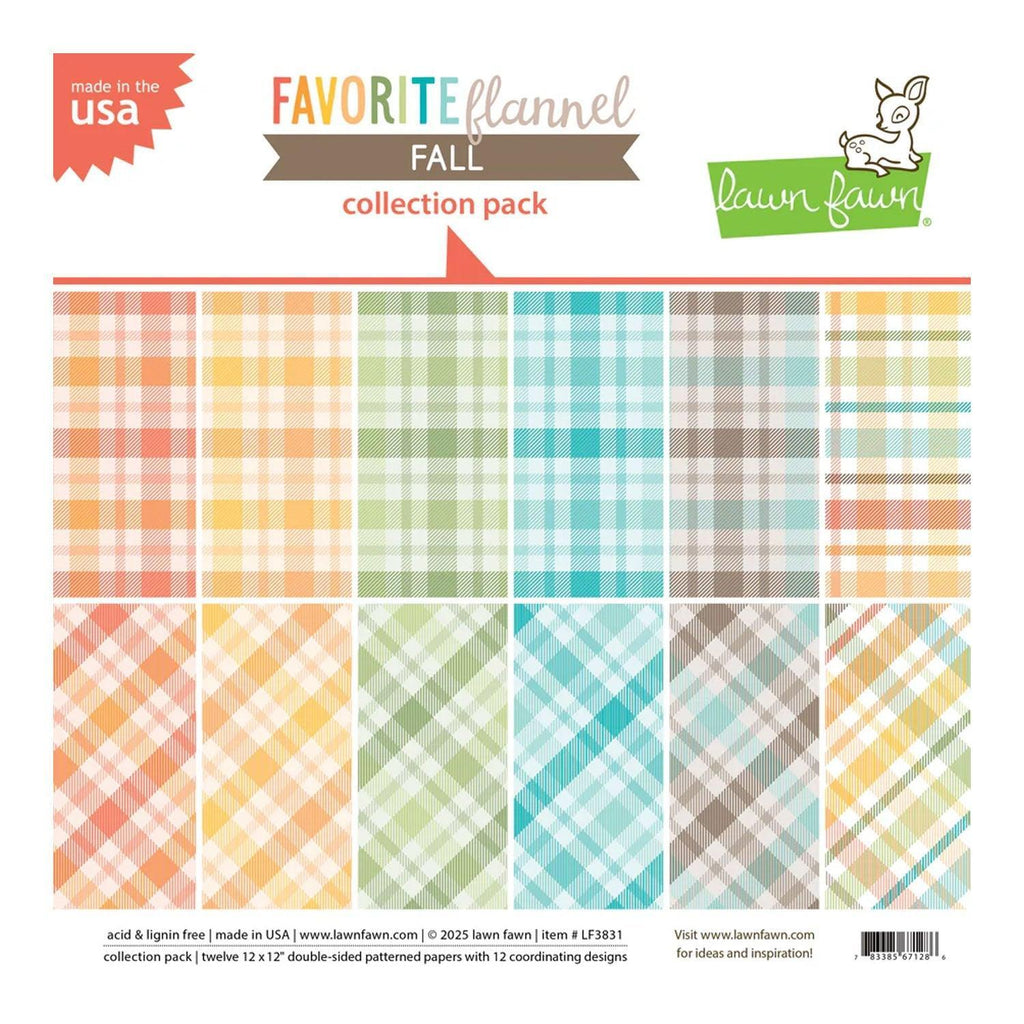 Lawn Fawn Favorite Flannel Fall Collection Pack – CraftOnline