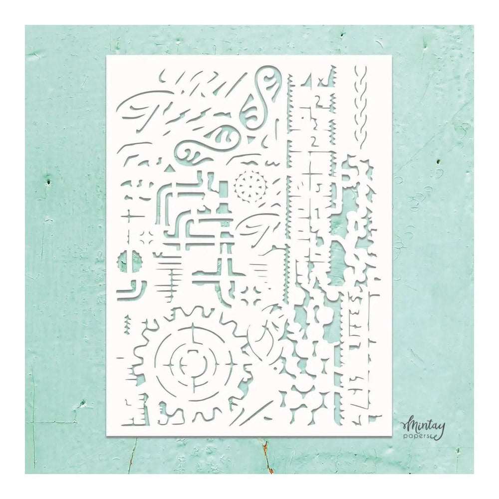 Mintay Kreativa Stencil - Mixed 11 Design – CraftOnline
