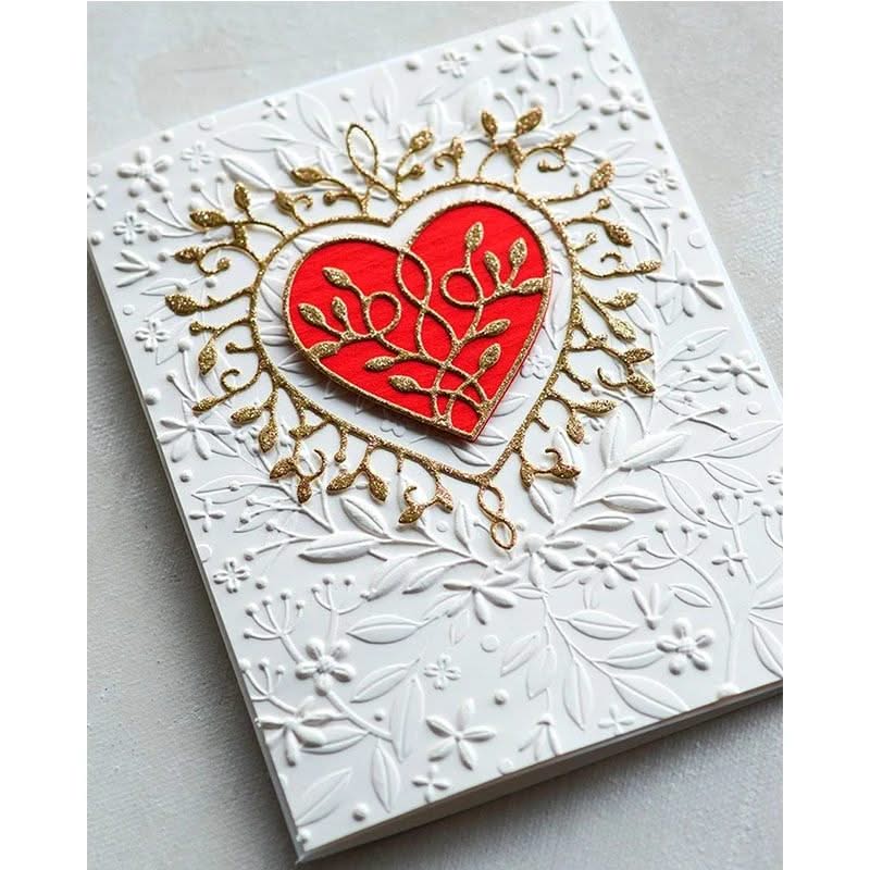 Poppy Crafts 3D Embossing Folder #6 - Love Pod – CraftOnline