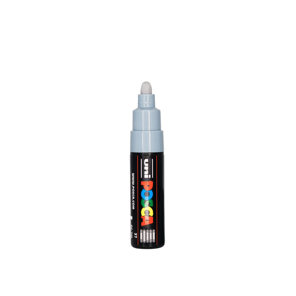 POSCA Bold Bullet Tip Paint Marker Pen PC-7M - Grey – CraftOnline