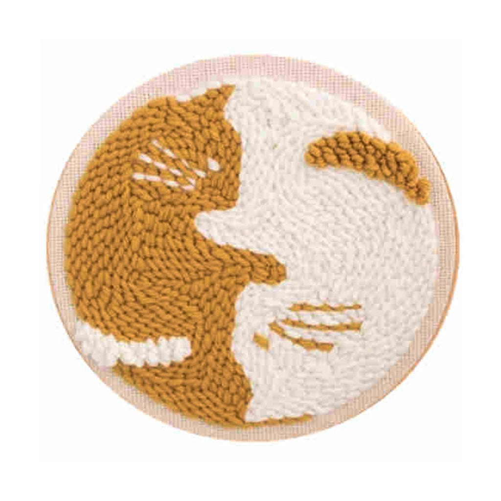 Poppy Crafts Punch Needle Kit #16 - Kitty Yin Yang* – CraftOnline
