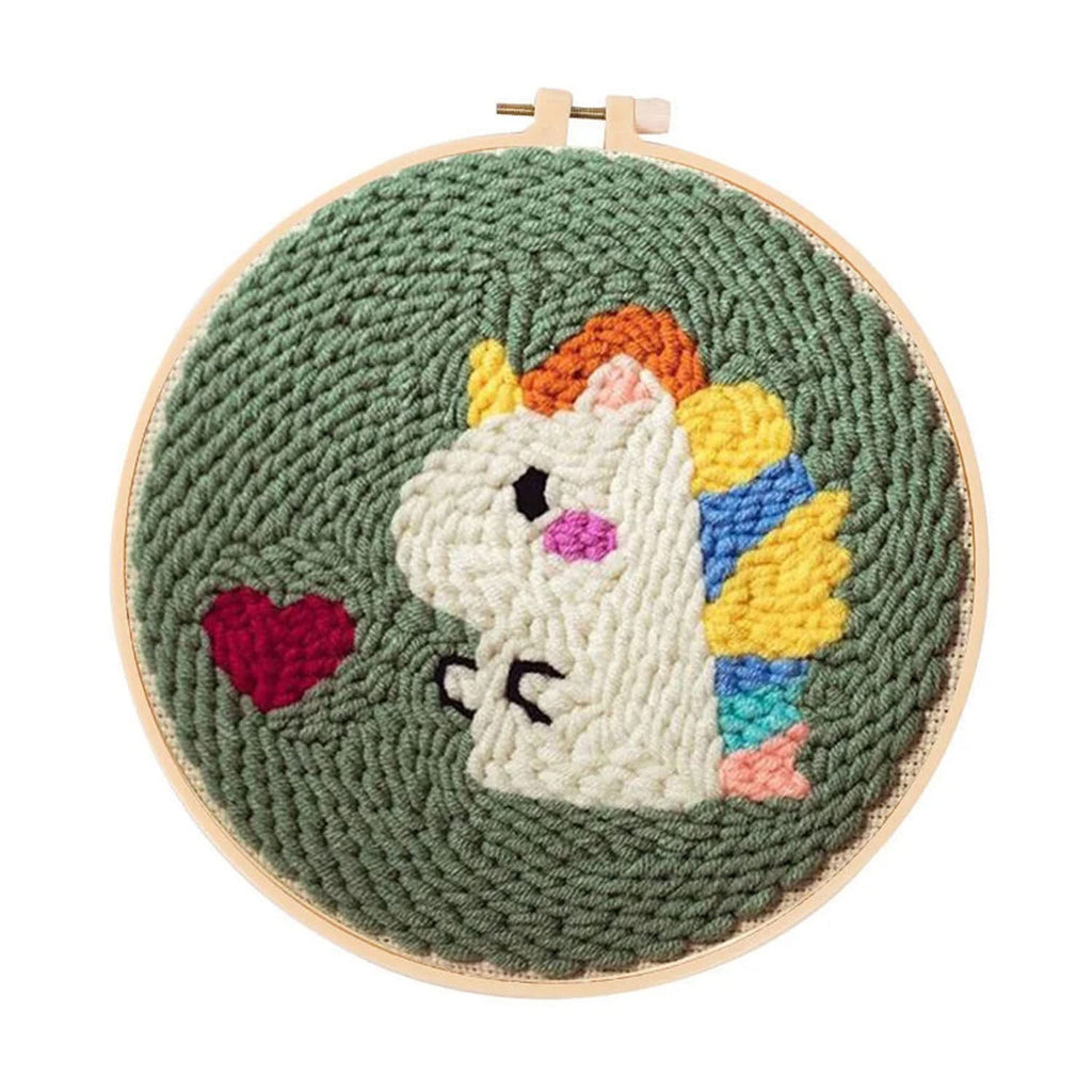 Poppy Crafts Punch Needle Kit #3 - Unicorn Love* – CraftOnline