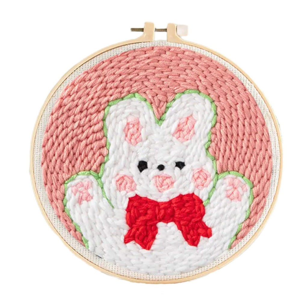 Poppy Crafts Punch Needle Kit #9 - Happy Bunny* – CraftOnline