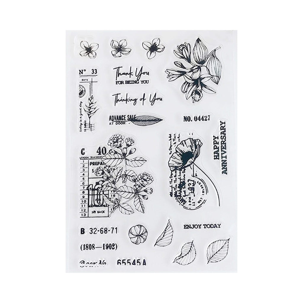 Poppy Crafts Clear Stamps #582 - Thank You For Being You – CraftOnline