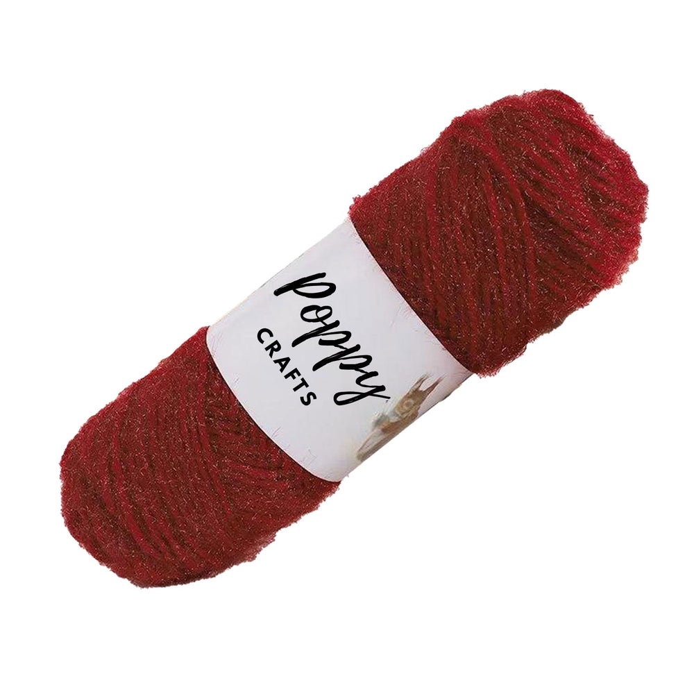 Poppy Crafts Soft Squirrel Yarn 75g -Dark Red – CraftOnline