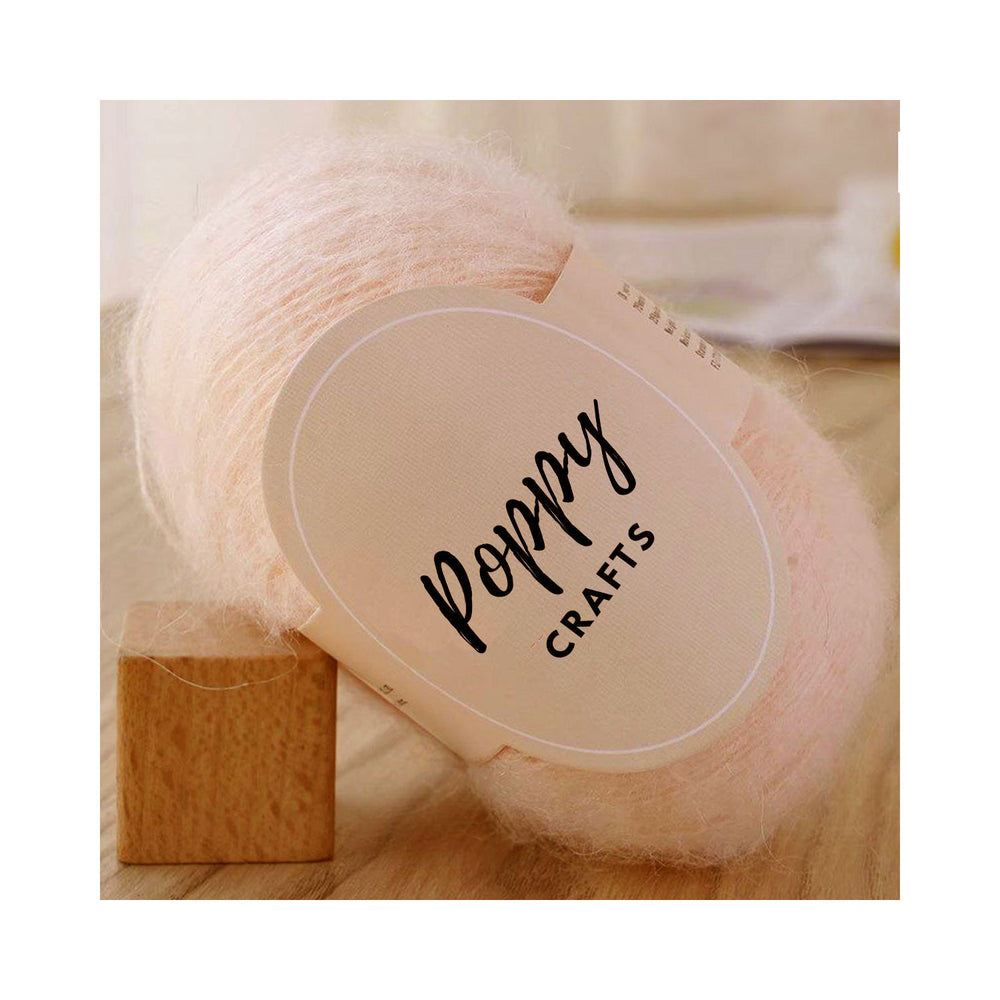 Poppy Crafts Luxurious Mohair Blend Yarn 25g - Cotton Candy – CraftOnline