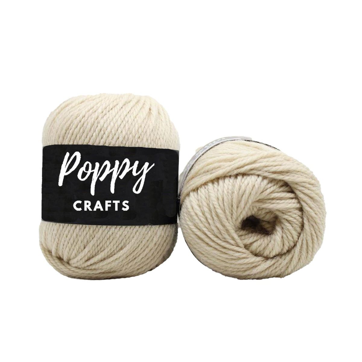 Poppy Crafts Soft Yak Wool 100g - Light Tan – CraftOnline