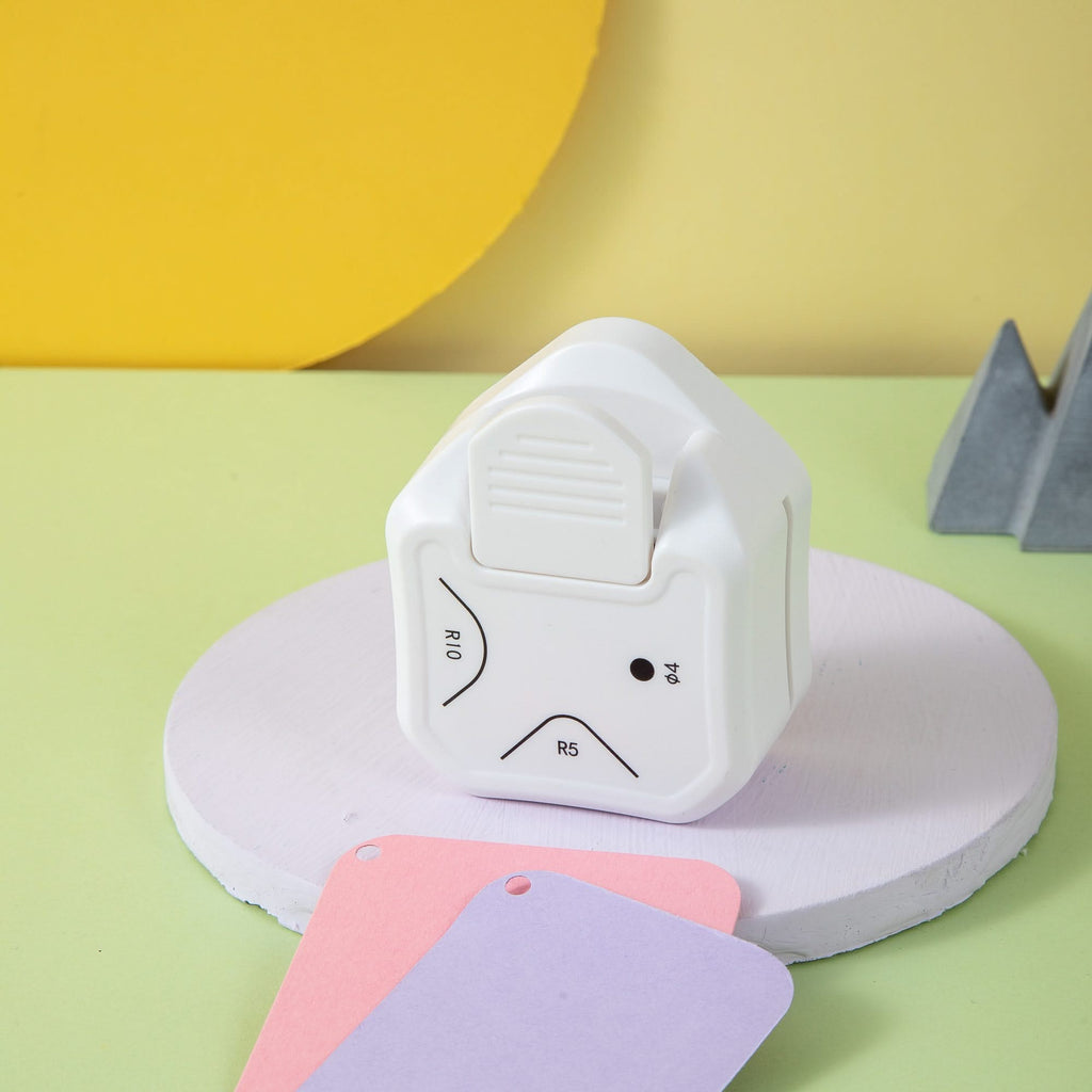 Poppy Crafts 3-in-1 Corner Rounder Punch #3 - White – CraftOnline