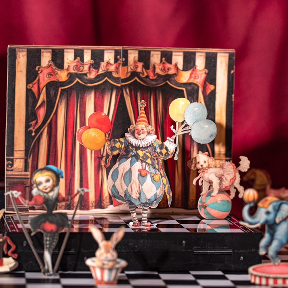 Poppy Crafts Carnival Party Sticker Kit Happy Stage | CraftOnline