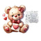 Poppy Crafts Cutting Dies Teddy Bear #1386 | CraftOnline