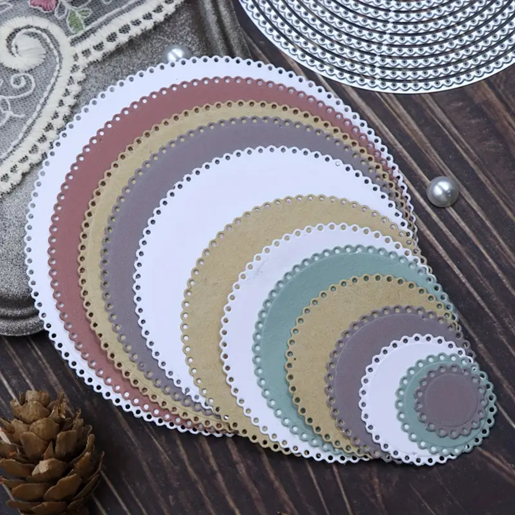 Poppy Crafts Beaded Circles Cutting Dies #1456 | CraftOnline