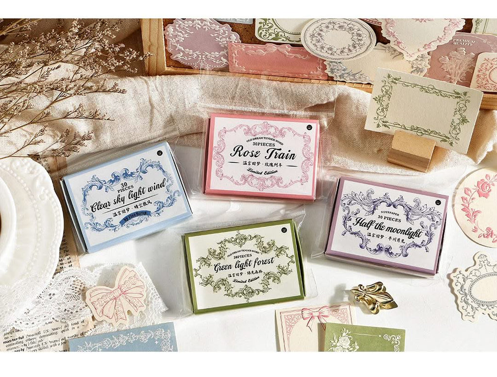 Poppy Crafts Embossed Scrap Paper Pack - Green Light Forest – CraftOnline