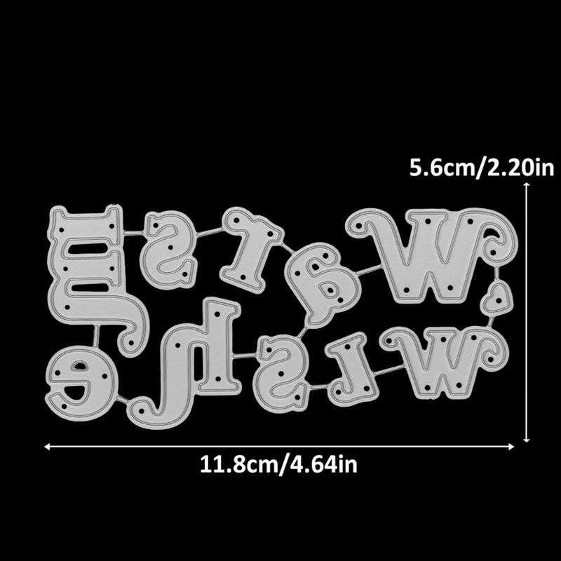 Poppy Crafts Cutting Dies #1125 - Warm Wishes – CraftOnline