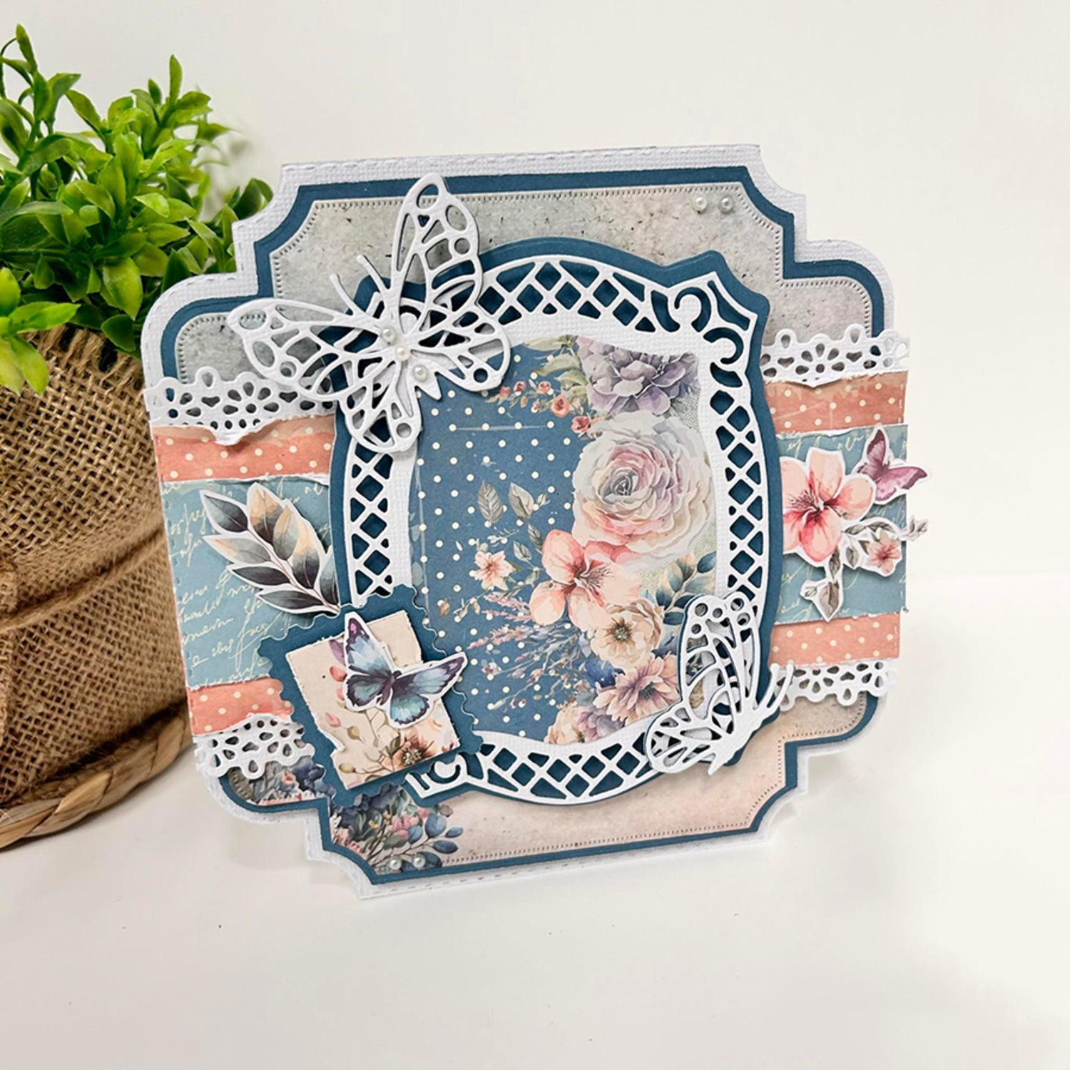 Poppy Crafts Cutting Dies #1207 - Butterfly Frame – CraftOnline