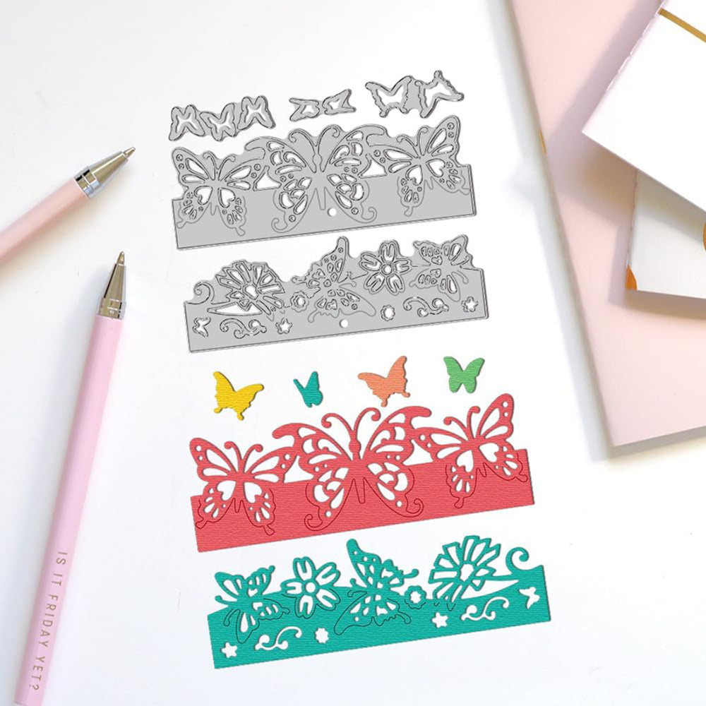 Poppy Crafts Cutting Dies #1327 - Butterfly Florals – CraftOnline