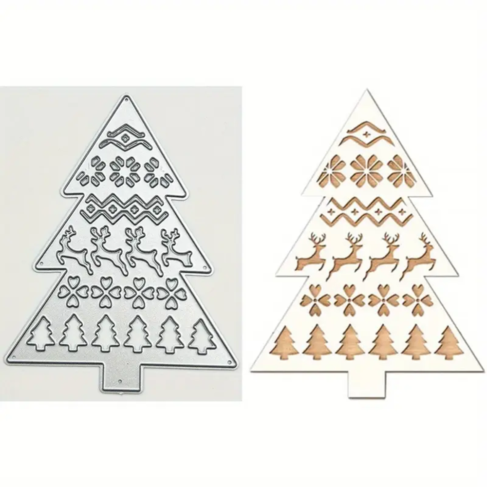 Poppy Crafts Cutting Dies #1338 - Christmas Tree – CraftOnline