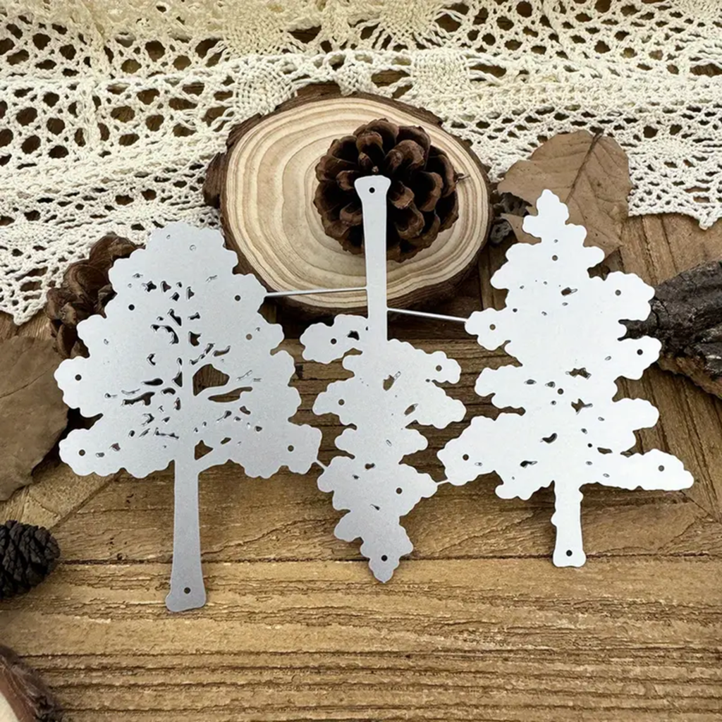 Poppy Crafts Cutting Dies #1340 - Woodland Trees – CraftOnline