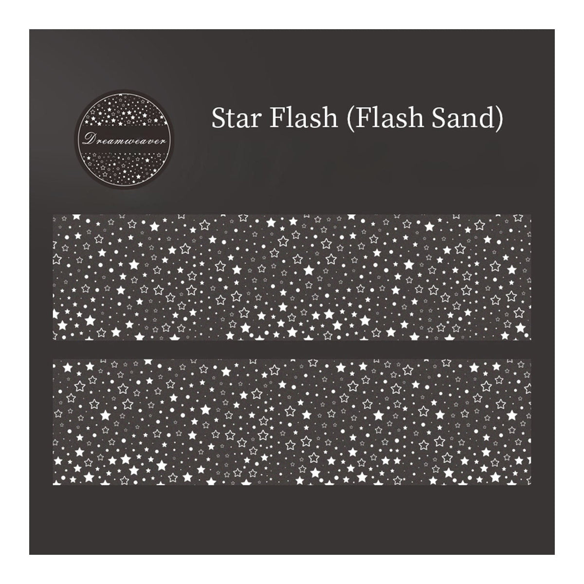 Poppy Crafts Dreamweaver PET Sticker Roll - Star Flash – CraftOnline