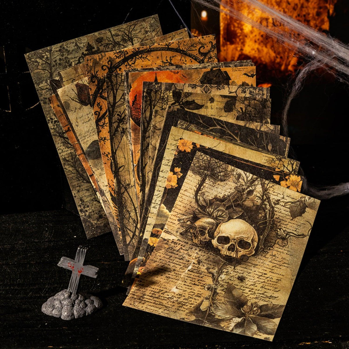 Poppy Crafts Halloween Writing Paper & Sticker - Spirit Realm Secret C ...