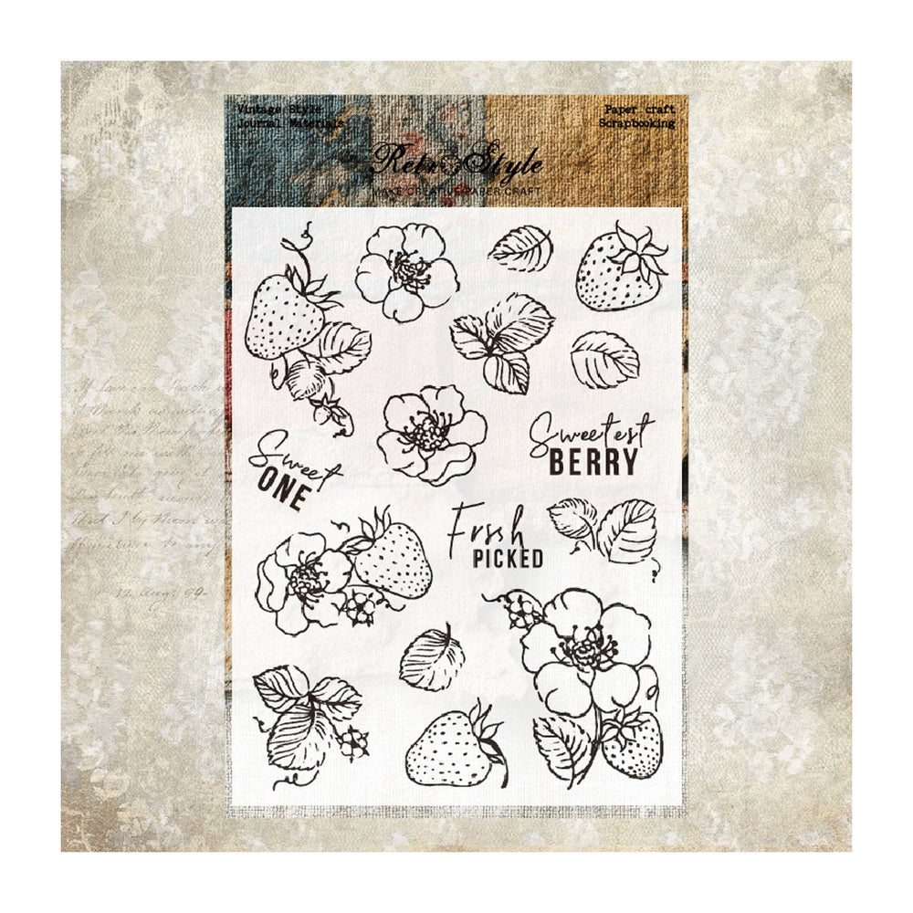Poppy Crafts Stamps #623 - Berry Delight – CraftOnline
