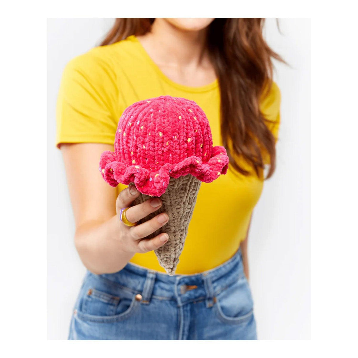 Premier Yarns Free Pattern - Parfait Chunky Pom Pom - Cupcake and Ice ...