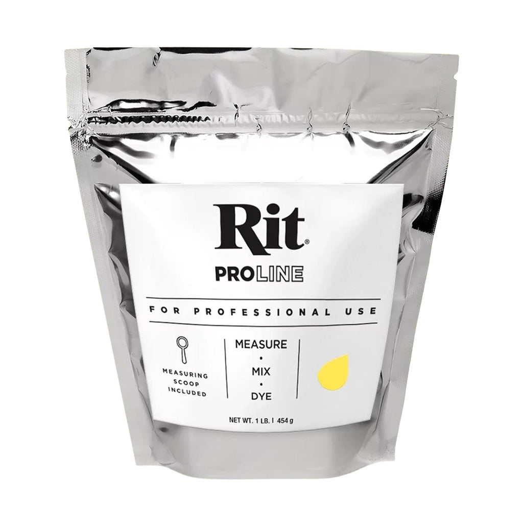 Rit ProLine Powder Dye 1 lb Lemon Yellow | CraftOnline