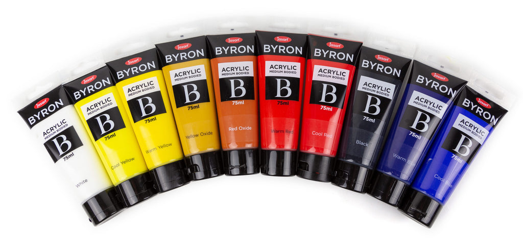 Jasart Byron Acrylic Paint 75ml - Green Light – CraftOnline