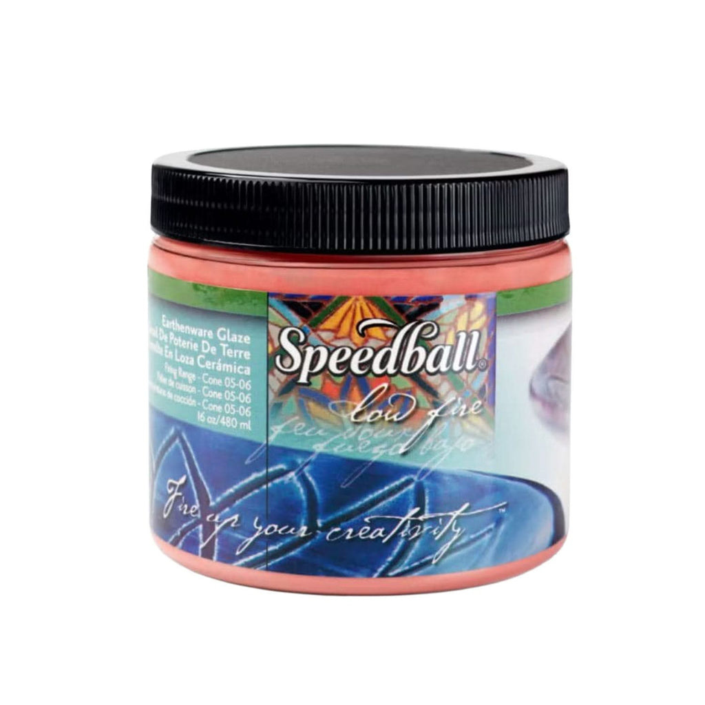 Speedball Low Fire Earthenware Glaze 480ml - Red – CraftOnline