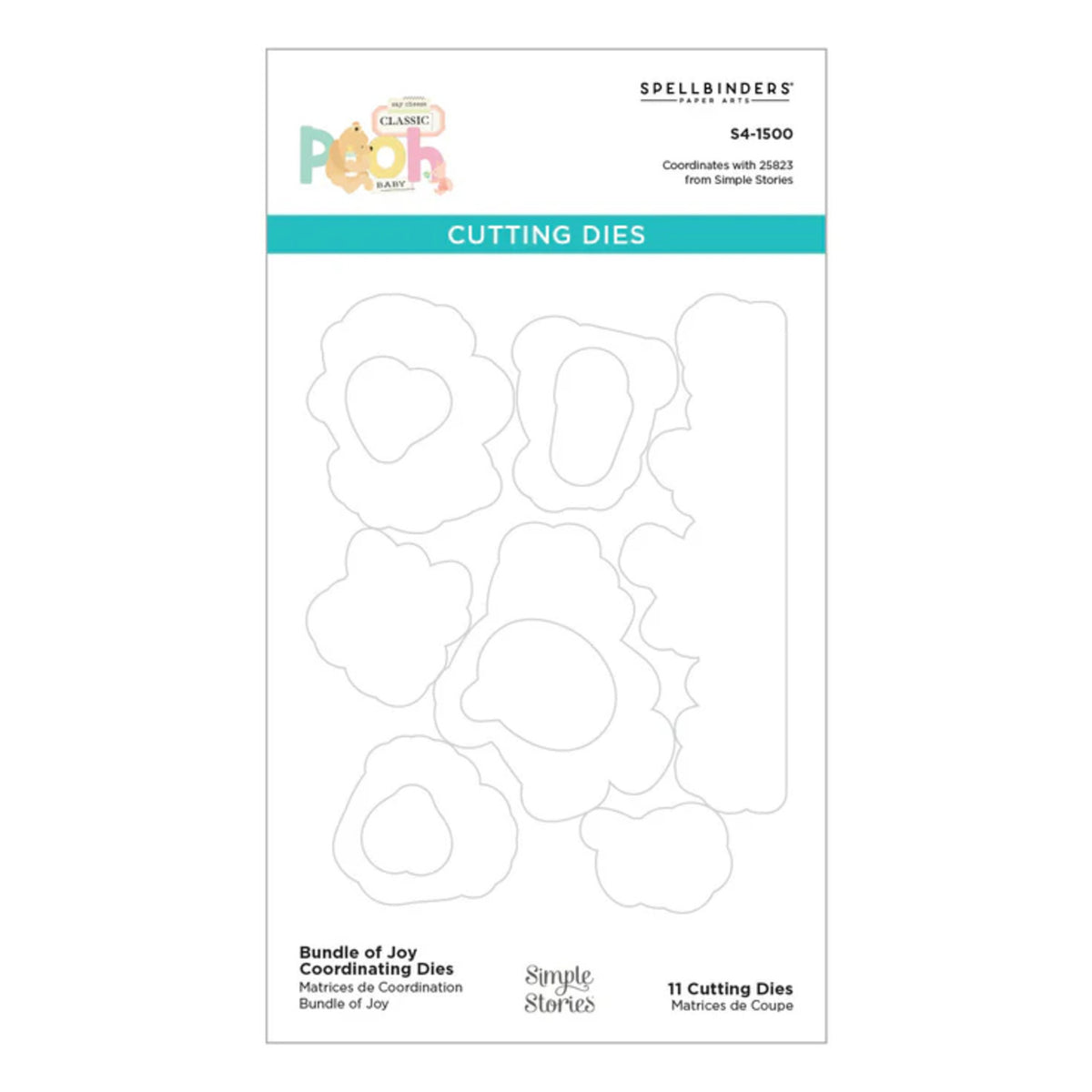 Spellbinders Bundle of Joy Etched Dies | CraftOnline