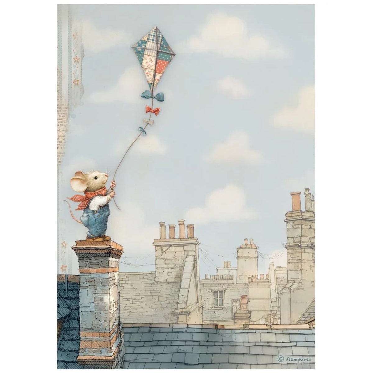 Stamperia Rice Paper Selection Family A4 Set of 6 | CraftOnline