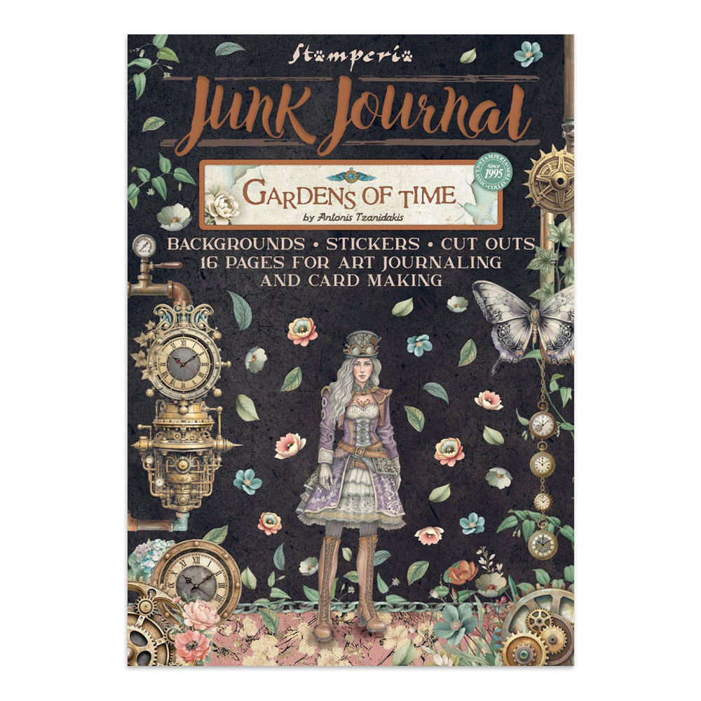 Stamperia Gardens of Time Junk Journal Kit | CraftOnline