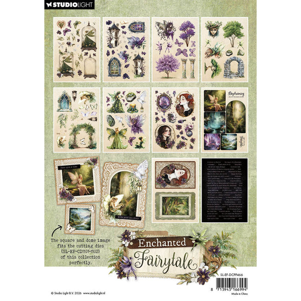 Studio Light Enchanted Fairytale A5 Die-Cut Pad | CraftOnline