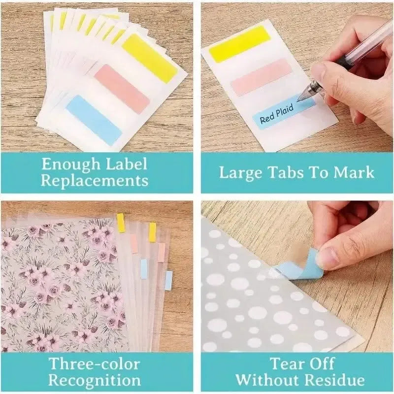 Universal Crafts 12"x 12" Storage Sleeves w/Sticky Index Tabs – CraftOnline