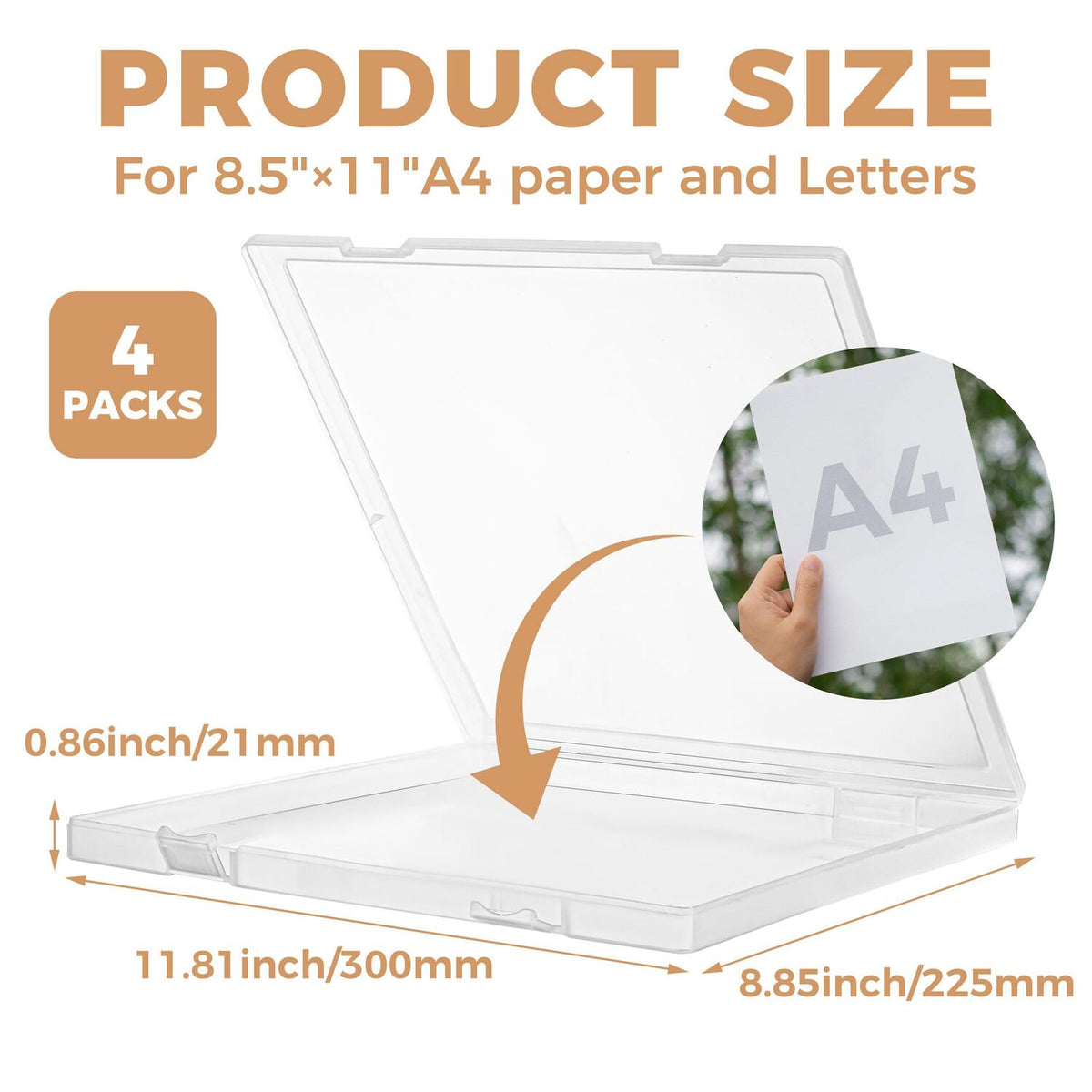 Universal Crafts Stackable A4 Paper Storage Organiser 4 Pack – CraftOnline