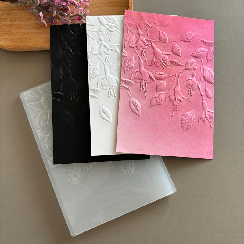 Poppy Crafts 3D Embossing Folder #132 - Honeysuckle #2 – CraftOnline