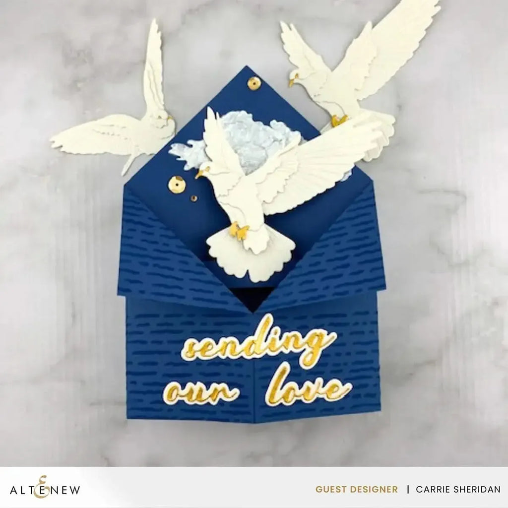 Altenew Creative Cuts: Doves in Flight Layering Die Set – CraftOnline