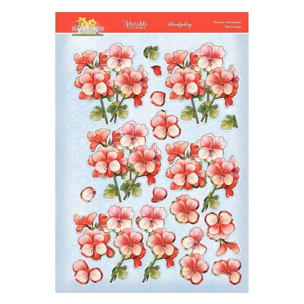 Hunkydory In Full Bloom - Floral Delights Deco-Large Set - Dreamy Gera ...