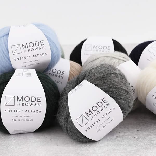Rowan Mode Softest Alpaca Everyday Luxury Yarn - Ash – CraftOnline