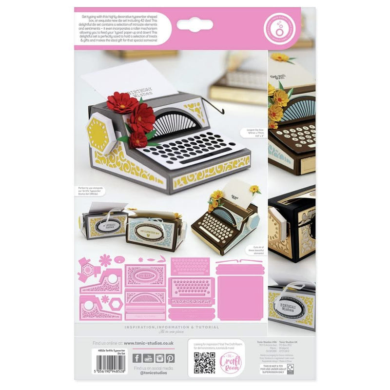 Tonic Studios Dimensions Dies - Terrific Typewriter* – CraftOnline