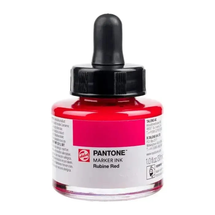 Talens Pantone Marker Ink Refill 30ml - Rubine Red – CraftOnline
