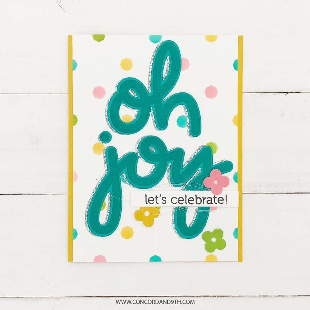 Concord & 9th - Stencil Set 2 pack - Joyful Tiles Turnabout* – CraftOnline