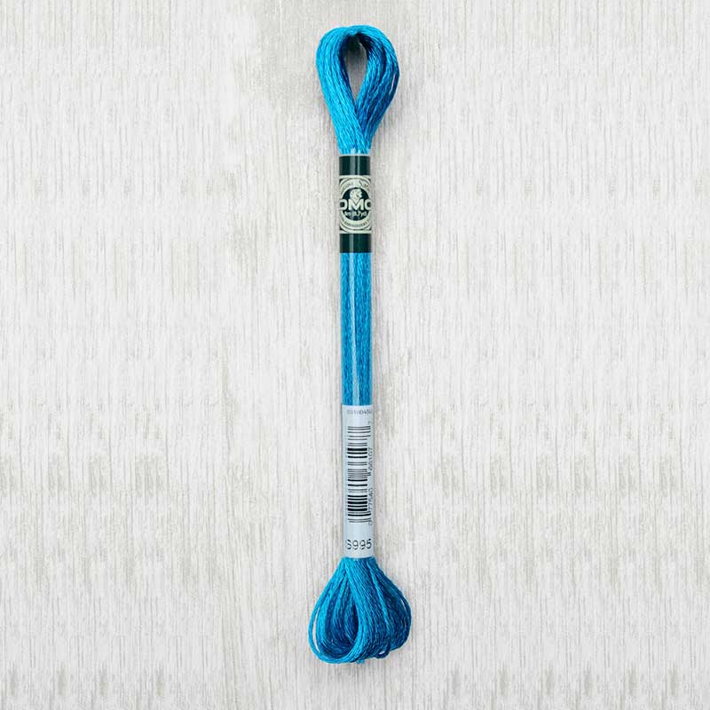 DMC Satin Floss 8m - Turquoise 995* – CraftOnline