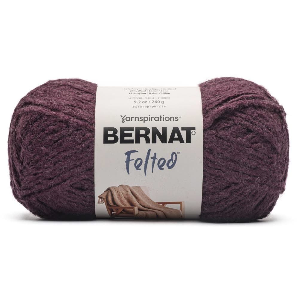Bernat Felted Yarn - Cabernet* – CraftOnline