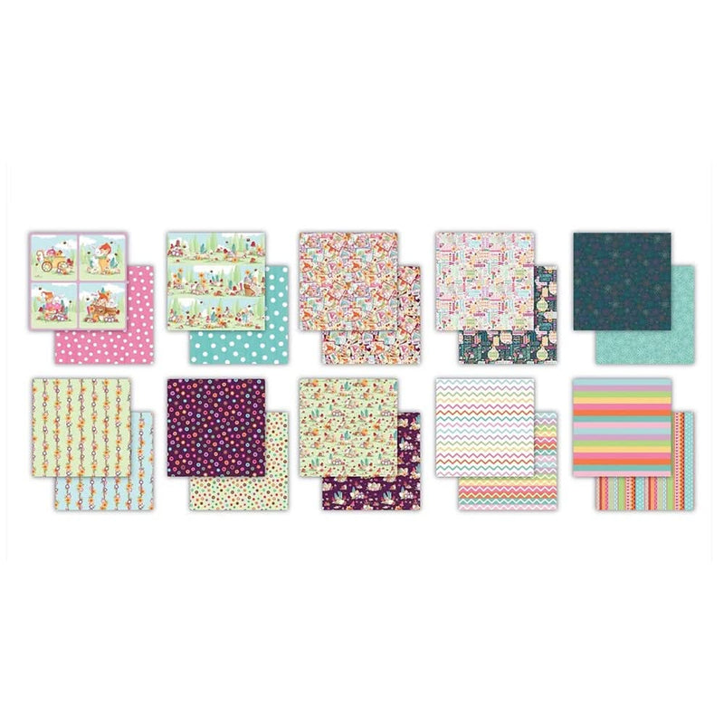 Craft Consortium Double-Sided Paper Pad 12"X12" 40-pack - Let Spring B ...