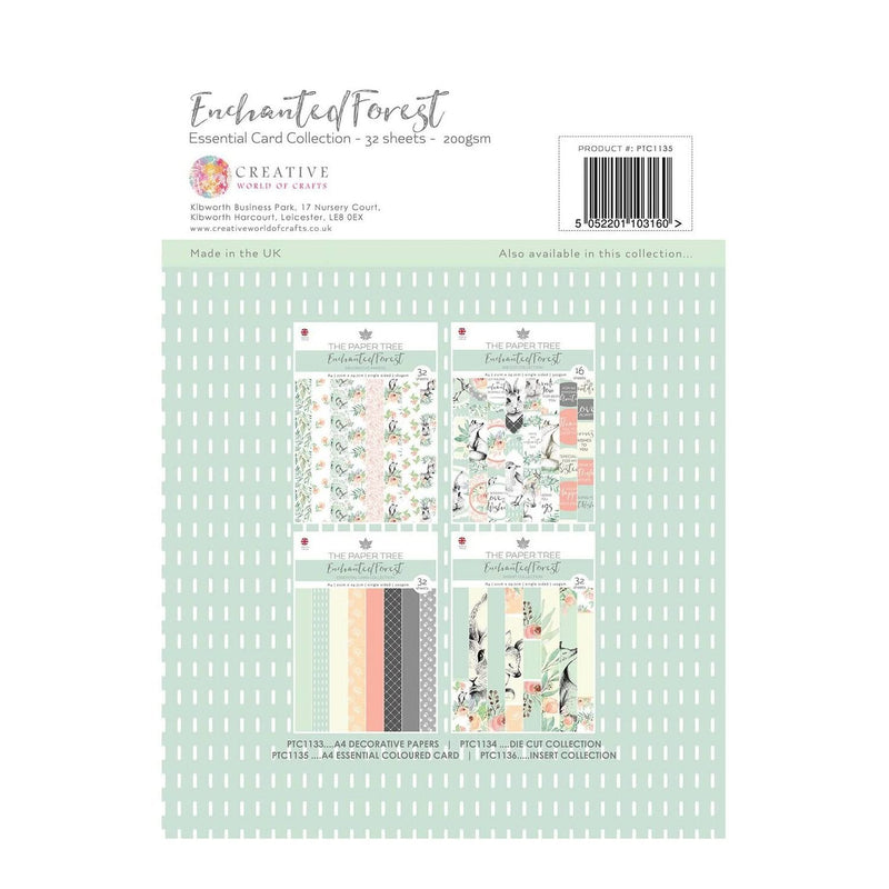 The Paper Tree - Enchanted Forest A4 Essential Colour Card* – CraftOnline