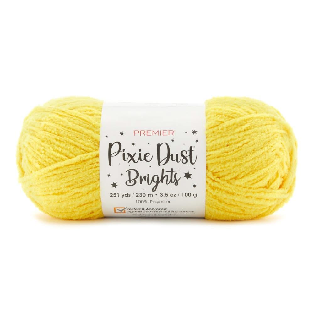 Premier Pixie Dust Brights Yarn - Yellow – CraftOnline