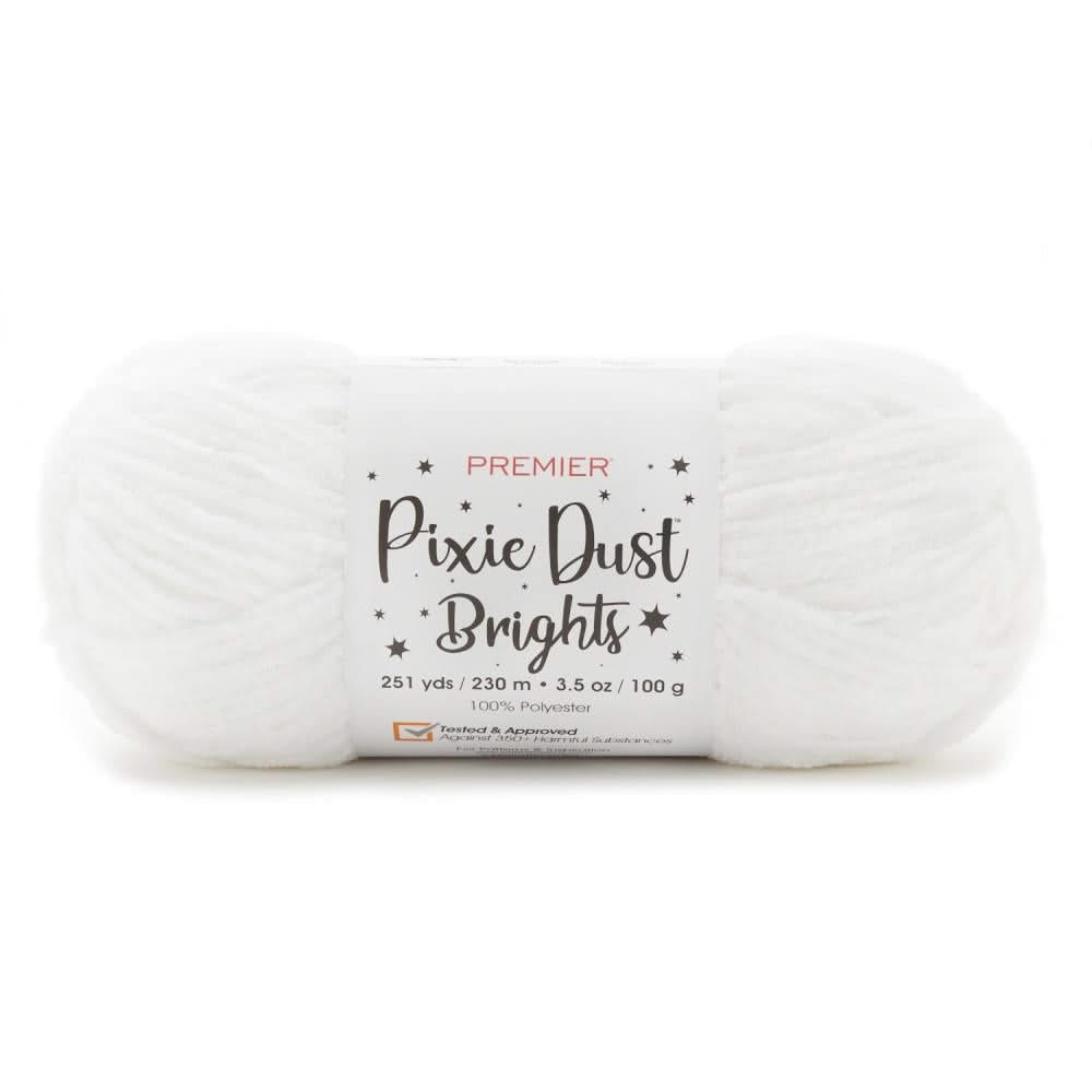 Premier Pixie Dust Brights Yarn - White – CraftOnline