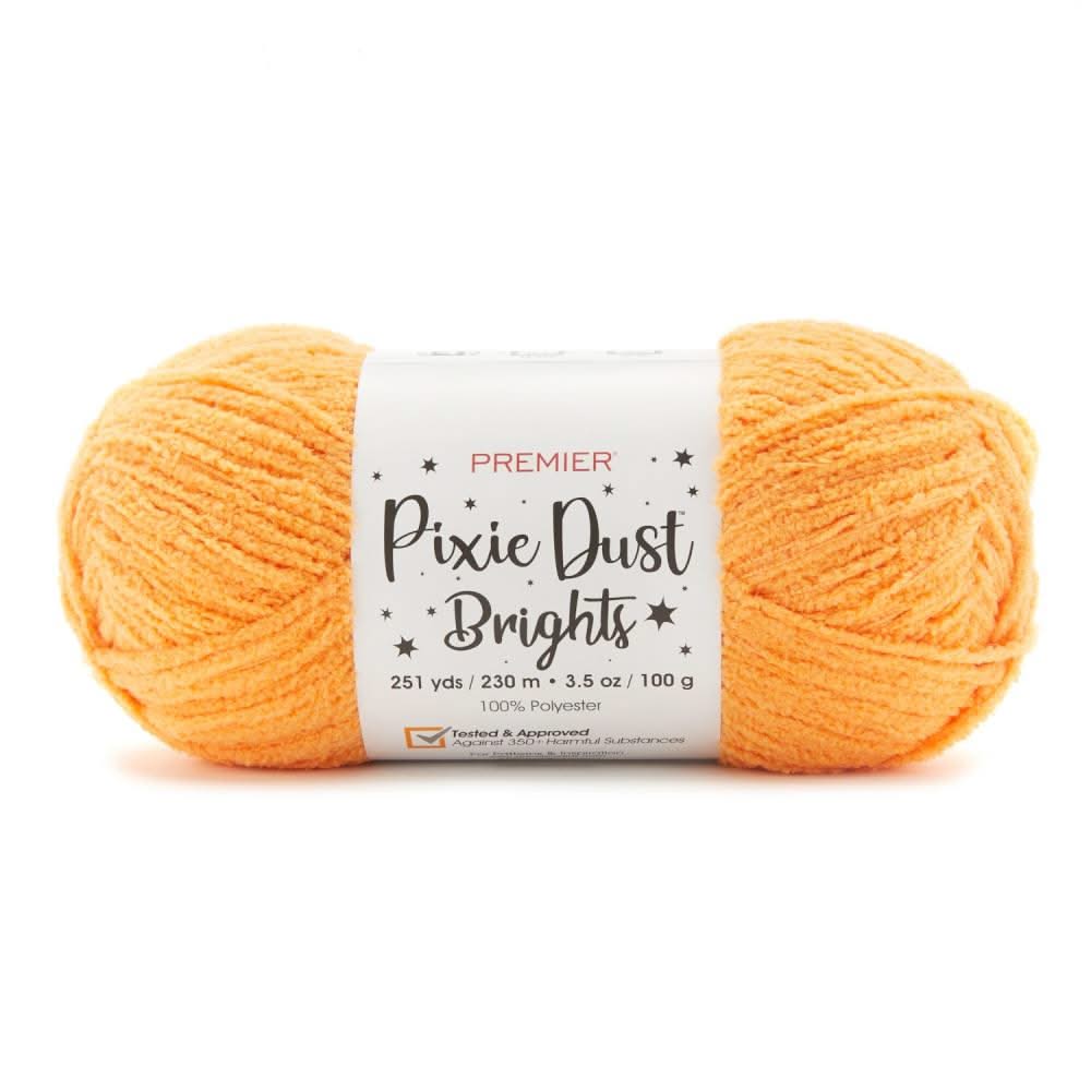 Premier Pixie Dust Brights Yarn - Tangerine – CraftOnline