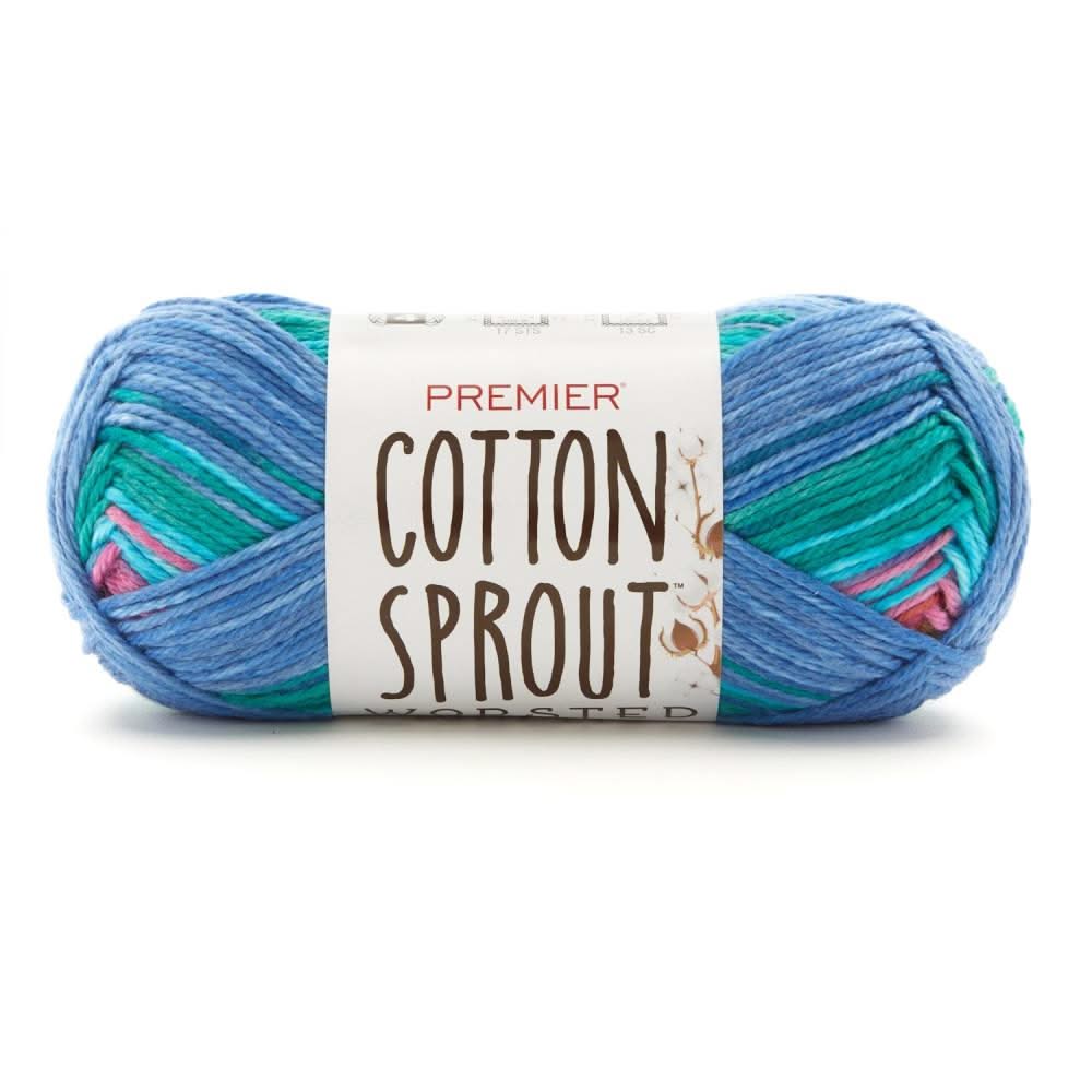 Premier Yarns Cotton Sprout Worsted Multi Yarn - Luau – CraftOnline
