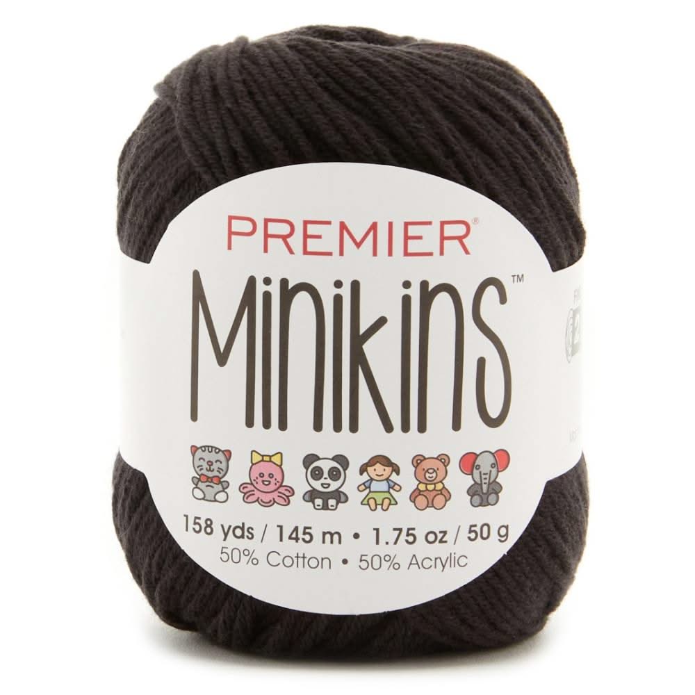 Premier Yarns Minikins Yarn - Black – CraftOnline